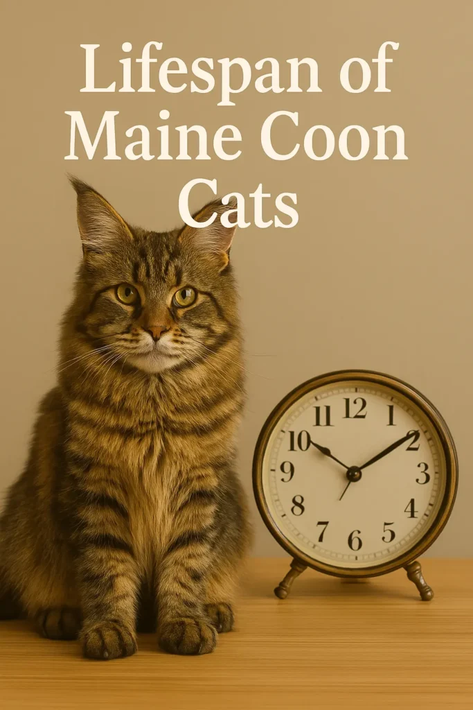 Maine Coon Lifespan - Everything you should know - Maine Coon